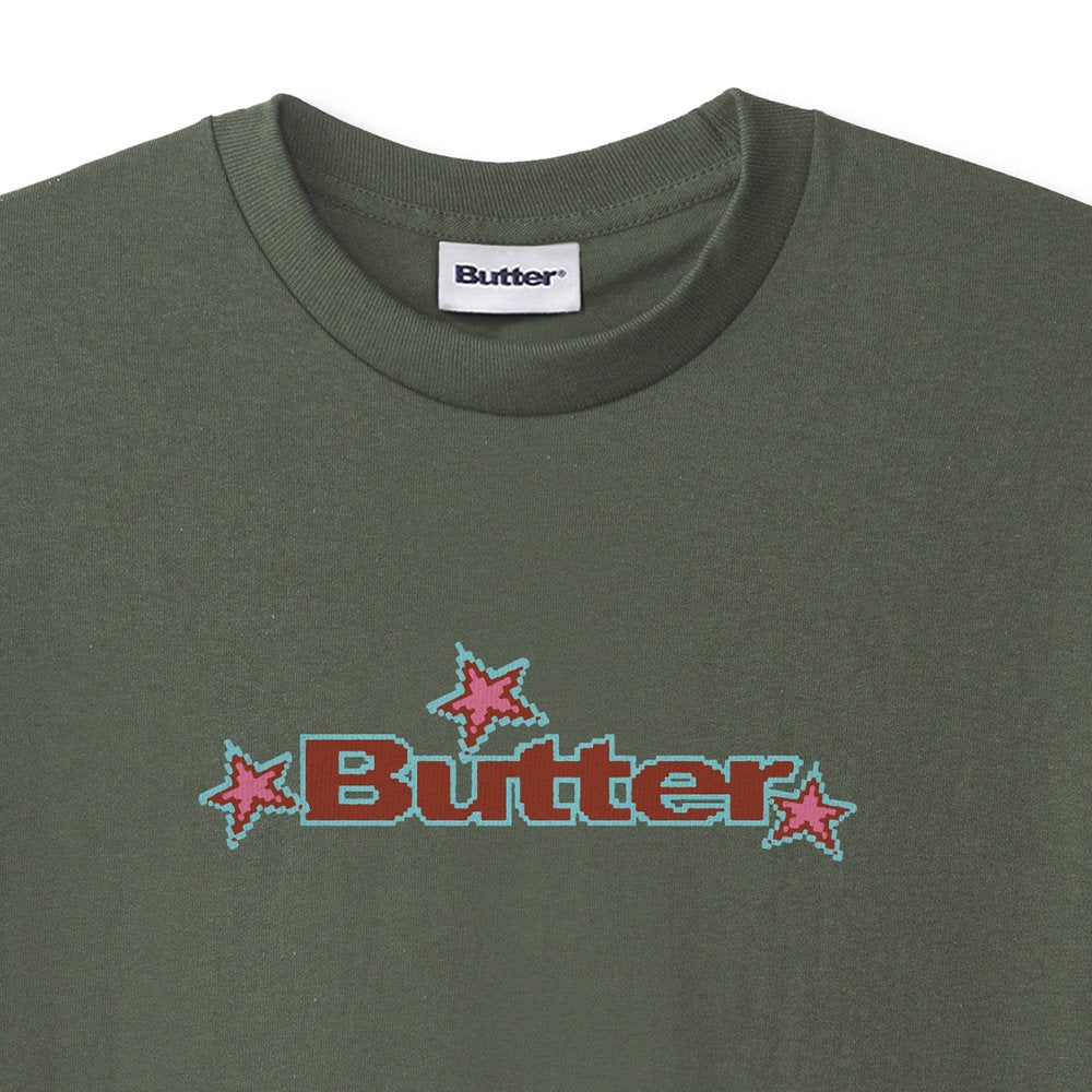 Butter Goods Star Logo T-Shirt - Army – Streetart.fr